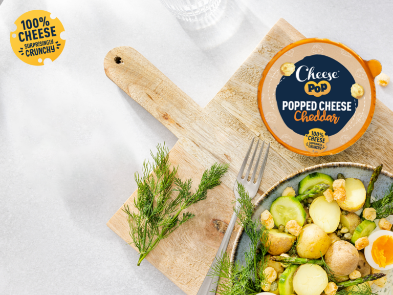 Cheesepop Cheddar med reduceret indhold af kulhydrater